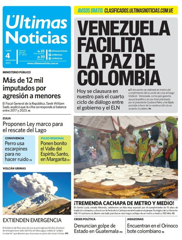 Vea aquí portadas y titulares de algunos periódicos de este lunes 04 de ...