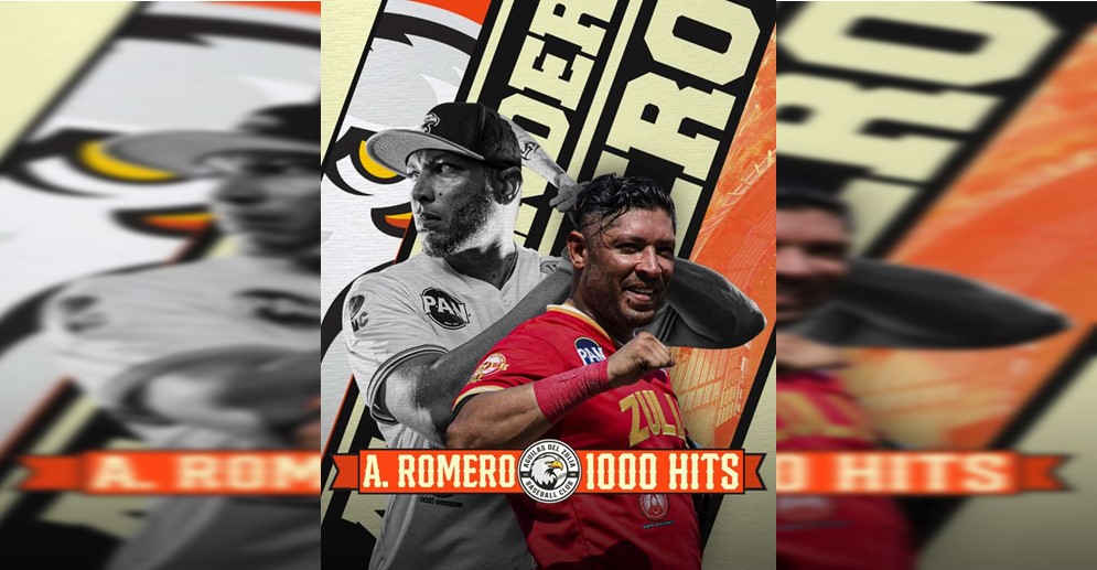 Alex Romero es el décimo jugador con 1000 hits en la LVBP ¡Pasó a la ...