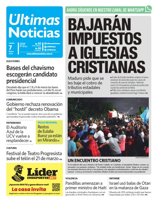 Vea aquí portadas y titulares de algunos periódicos de este jueves 07 ...