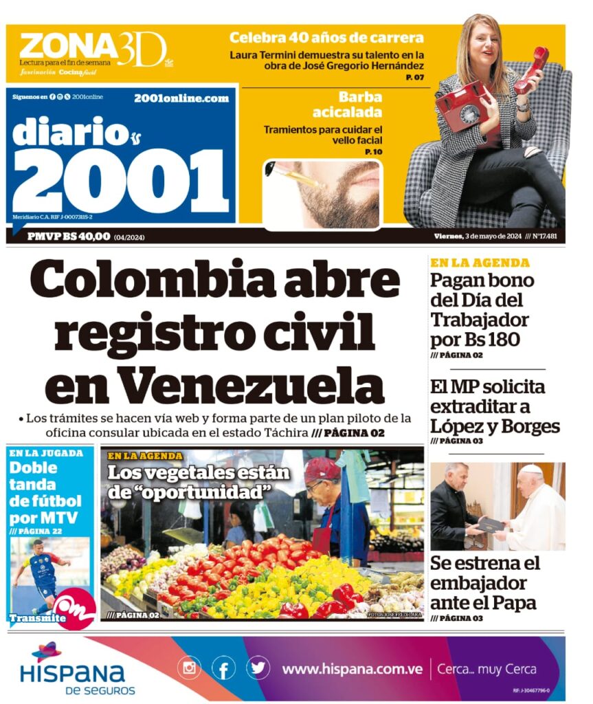 Vea aquí portadas y titulares de algunos periódicos de este viernes 03 ...