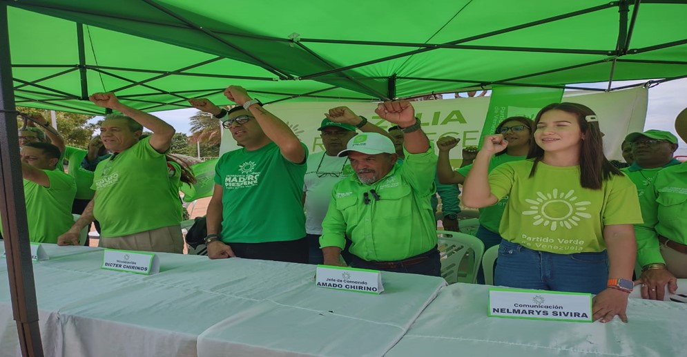 ¡Presentó su comando de campaña en el Zulia! Partido Verde de Venezuela ...