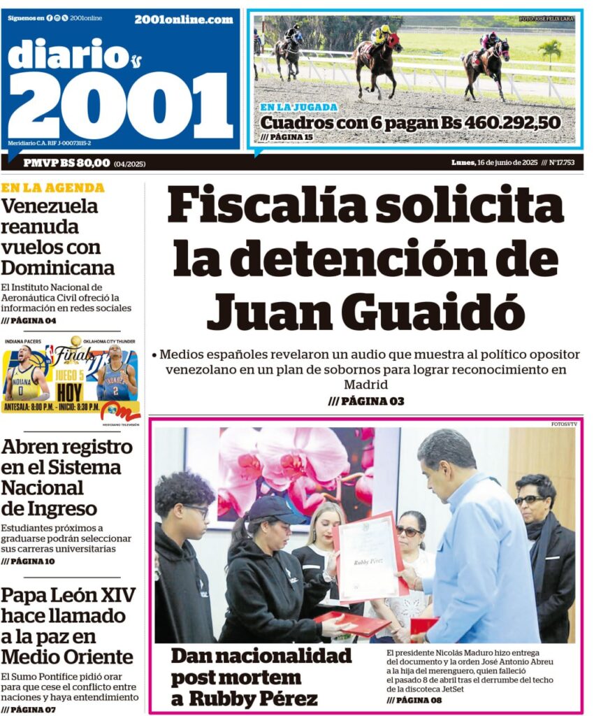 Vea aquí portadas y titulares de algunos periódicos de este lunes 16 de ...