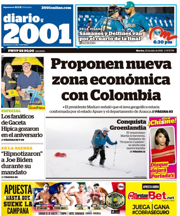 Vea aquí portadas y titulares de algunos periódicos de este martes 22 ...