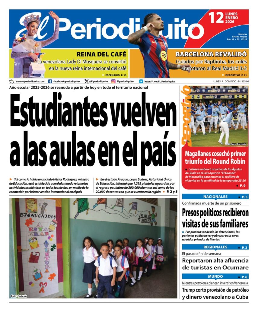 Vea aquí portadas y titulares de algunos periódicos de este lunes 12 de ...